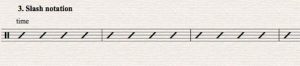 Sibelius Tutorial: Drum set notation-part 4 Repeat, Slash & Rhythmic ...